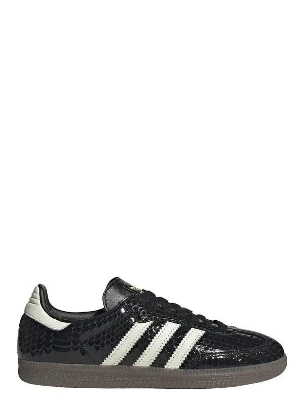 Adidas Samba Og Patent Snakeskin - Core Black/off White/gum Five
