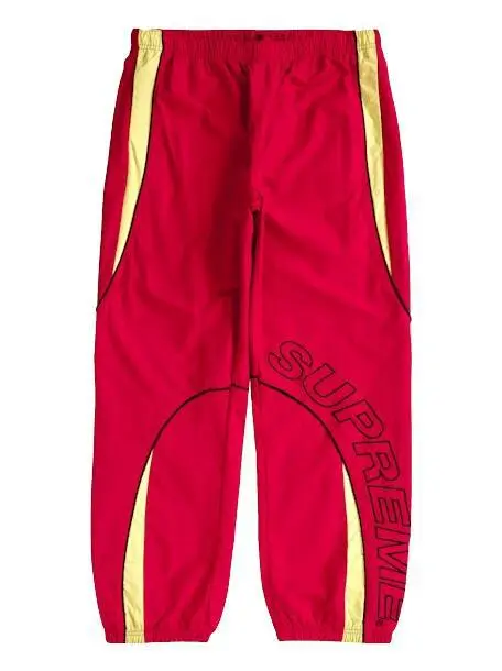 Supreme Piping Track Pant - Red