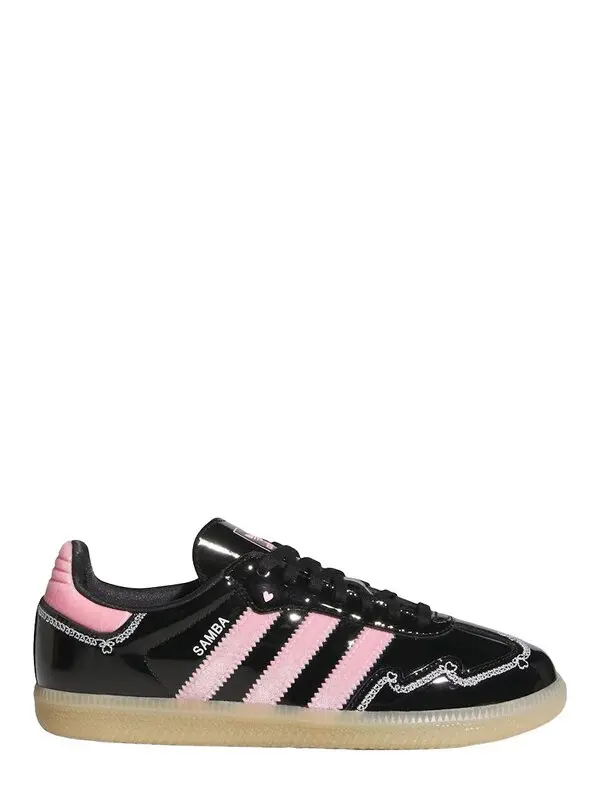 Adidas Samba Og Valentine's Day Sneakers - Core Black/cloud White/light Pink