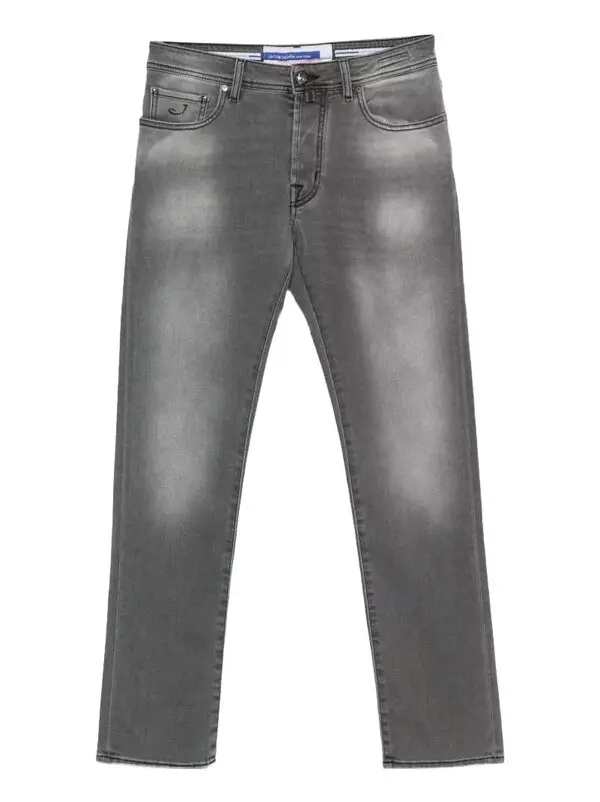Jacob Cohen Five-pocket Slim Fit Jeans - Grey