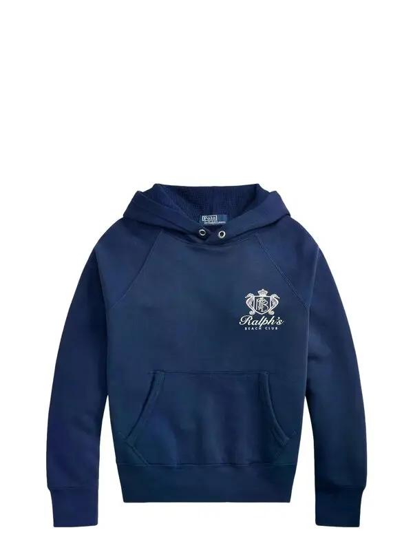 Polo Ralph Lauren Logo-print Hoodie - Blue