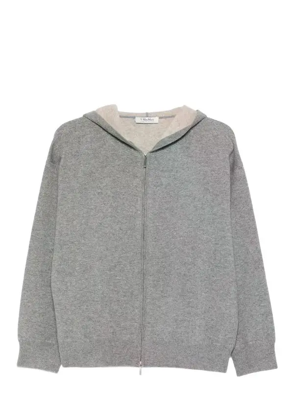 Max Mara Quiete Long-sleeve Cardigan - Grey