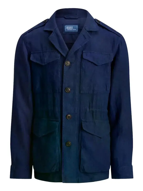 Polo Ralph Lauren Herringbone Field Jacket - Blue