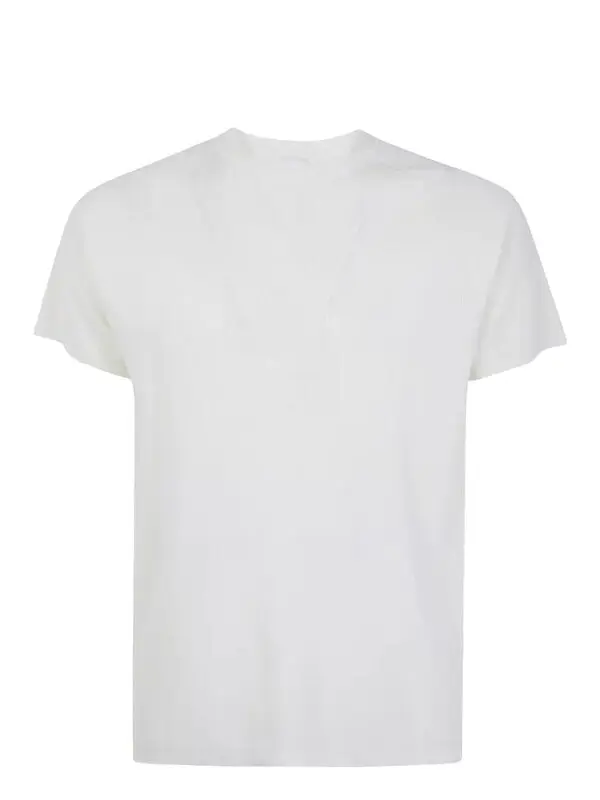 Aspesi Round-neck Short-sleeve T-shirt - White