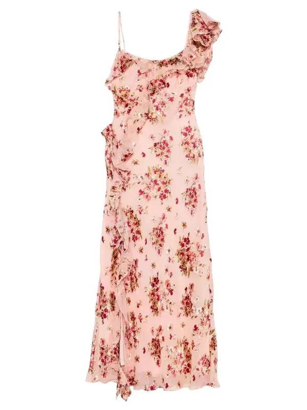 Rixo Ester Maxi Dress - Pink