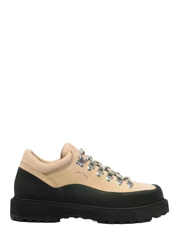 Diemme Cornaro Logo-embossed Lace-up Hiking Boots - Neutrals