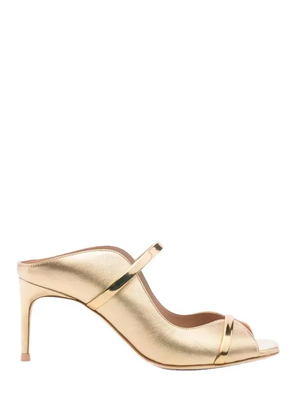 MALONE SOULIERS Strap-detail Stiletto Heel Sandals - Gold