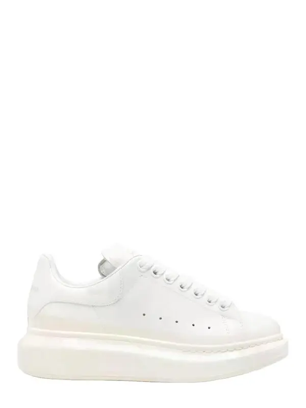 Alexander McQueen Lace-up Platform Sneakers - White