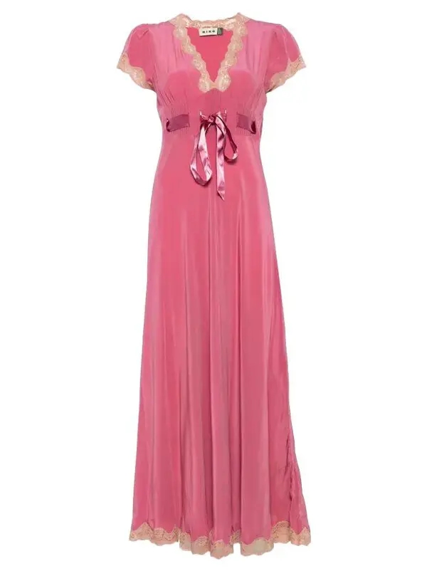 Rixo Marlice Maxi Dress - Pink