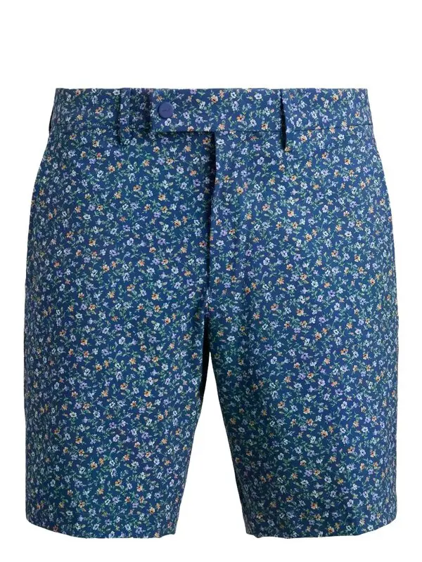 Rlx Ralph Lauren Floral-print Shorts - Blue