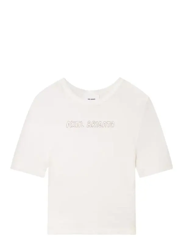 Axel Arigato Logo-detailed Top - White
