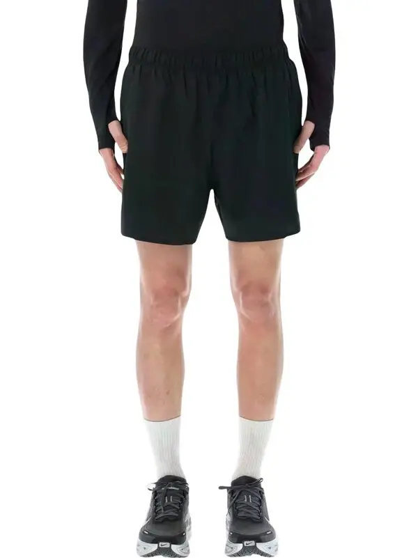 Nike Logo-detail Shorts - Black