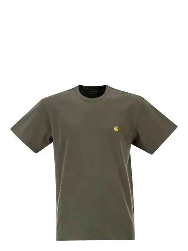 Carhartt Work In Progress Embroidered-logo T-shirt - Green