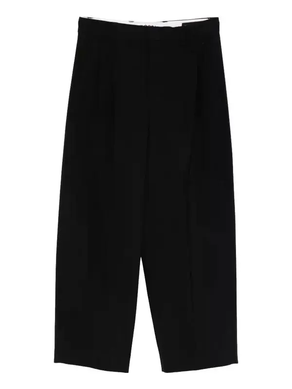 ROSSI Noa Cropped Trousers - Black