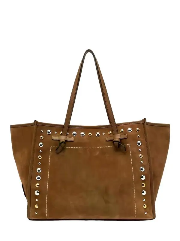 MARCELLA CLUB Studded Tote Bag - Brown