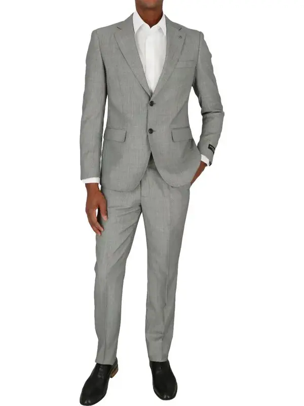 Scotch & Soda Button Black Suit - Grey