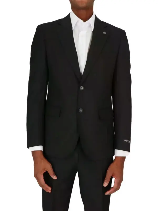 Scotch & Soda Peak-lapel Suit - Black