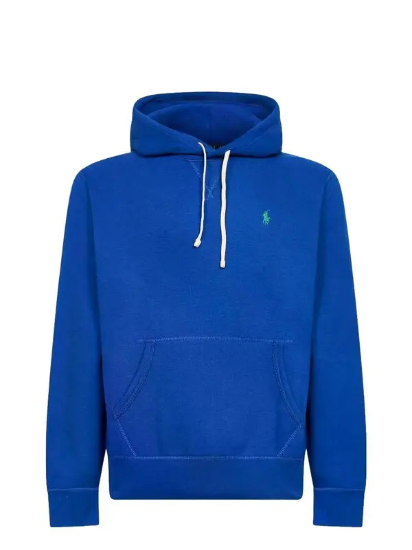 Polo Ralph Lauren Rl Drawstring Hoodie - Blue