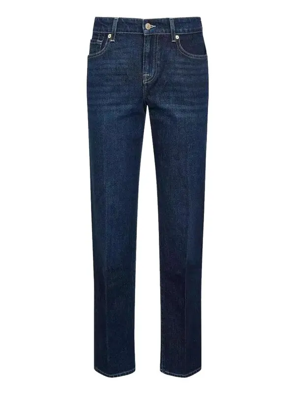7 For All Mankind Five-pocket Jeans - Blue