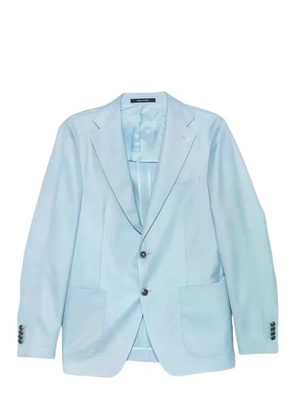 Tagliatore Single-breasted Blazer - Blue