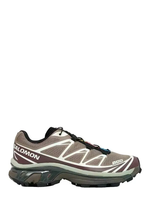 SALOMON Xt-6 Quicklace Mesh Sneakers - Brown