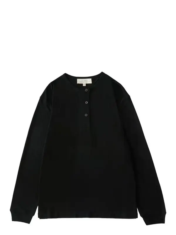 Studio Nicholson Rutas Button Blouse - Black