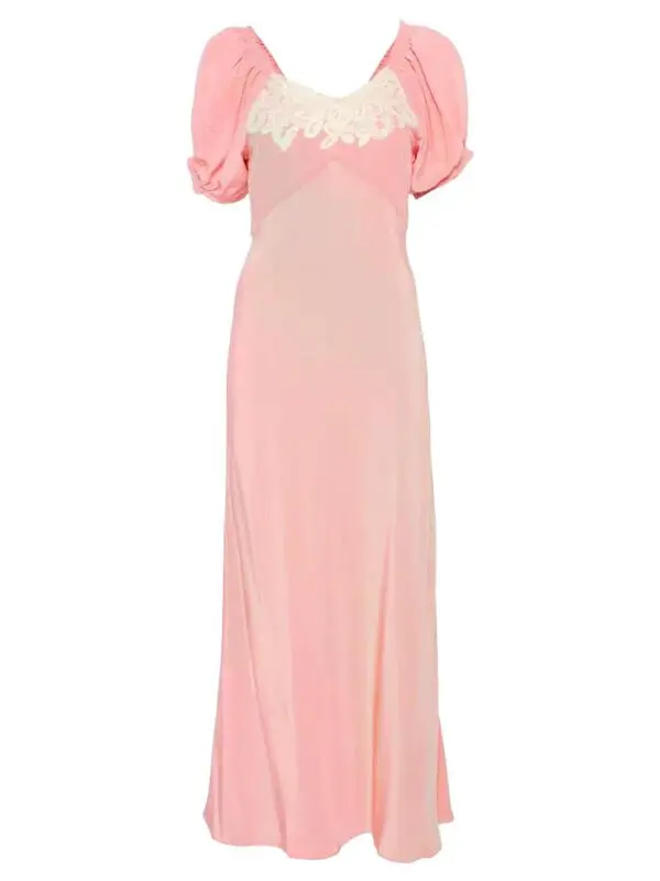 Rixo Ilaria Maxi Dress - Pink