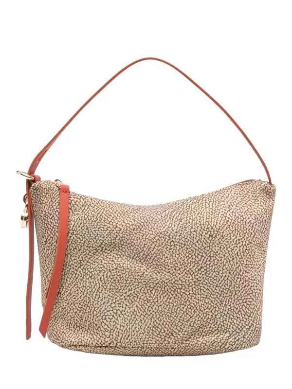 Borbonese Printed Top Handle Tote Bag - Neutrals