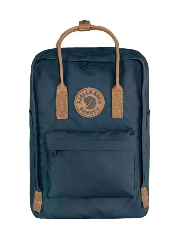 Fjallraven Logo-patch Backpack - Blue
