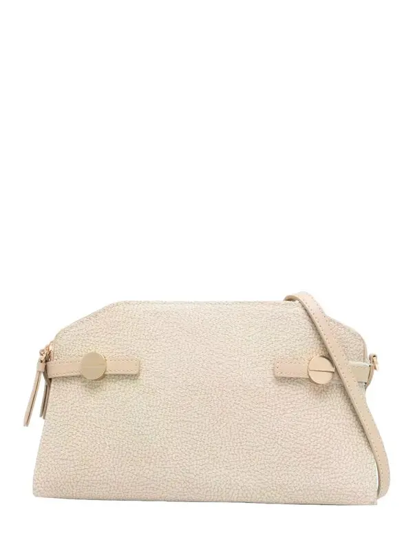 Borbonese Gold-tone-hardware Cross-body Bag - Neutrals