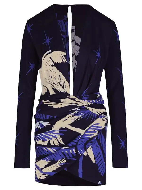 Johanna Ortiz Gangaway Mini Dress - Navy