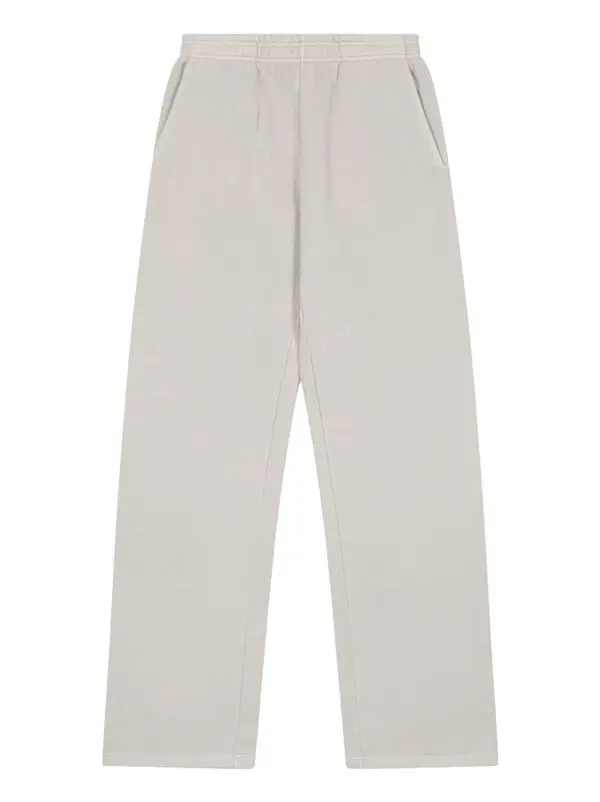 ENTIRE STUDIOS Straight Leg Sweatpant Heather Grey - Off White