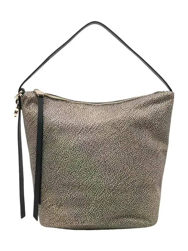 Borbonese Zip Tote Bag - Neutrals