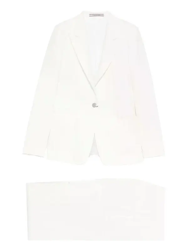 Tagliatore Parigi Suit - White