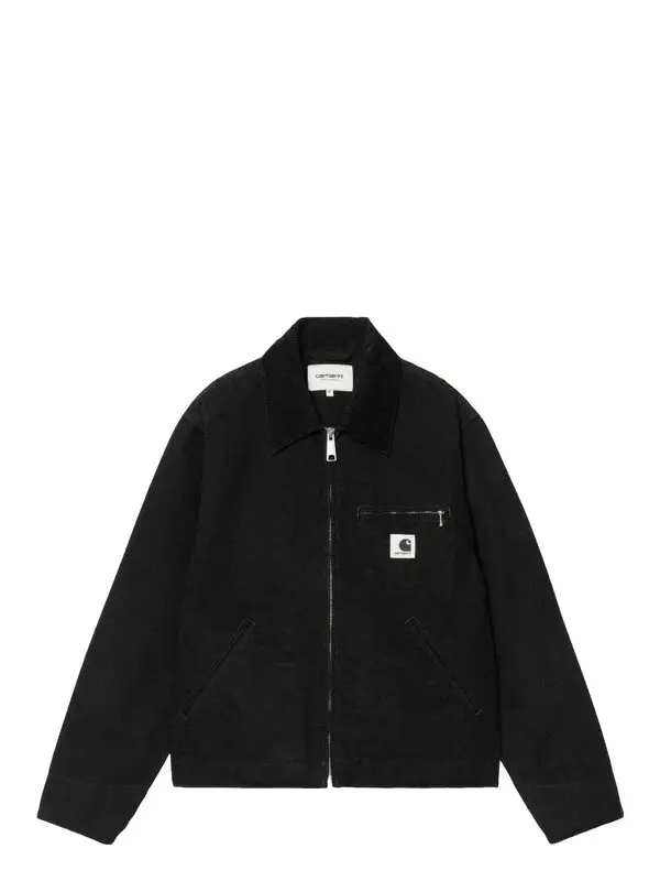 Carhartt Work In Progress Corduroy Collar Jacket - Black
