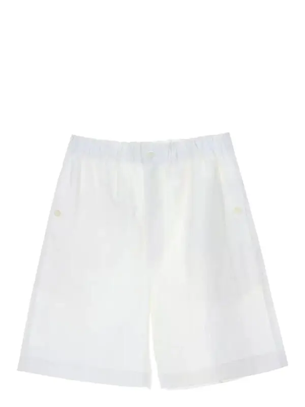 Carven Oversized Cotton Shorts - White