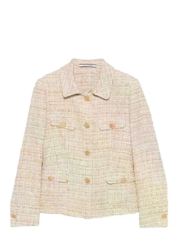 Tagliatore India Button Pocket Jacket - Neutrals