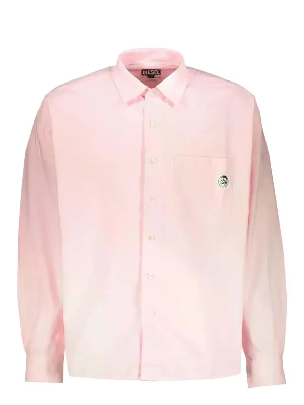 DIESEL Button Pocket Shirt - Pink