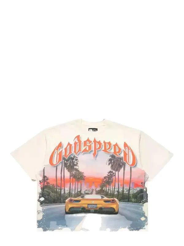 GODSPEED Sunset Blvd T-shirt - White