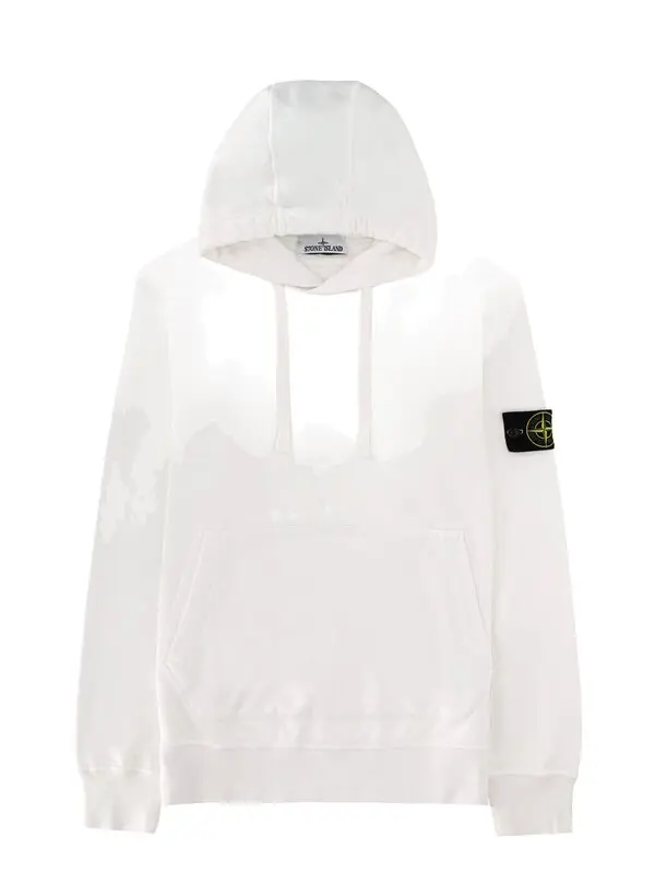 Stone Island Sweatshirt With Logo - White