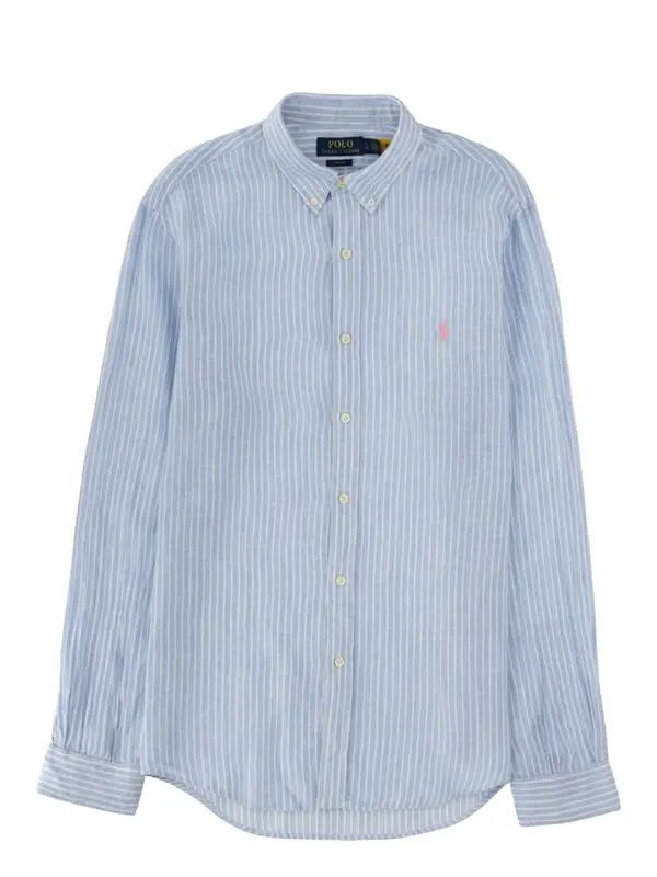 Polo Ralph Lauren Shirt With Logo - Baby Blue