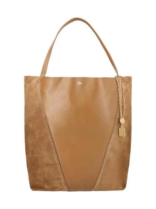 Chloé Spin Tote Bag - Brown