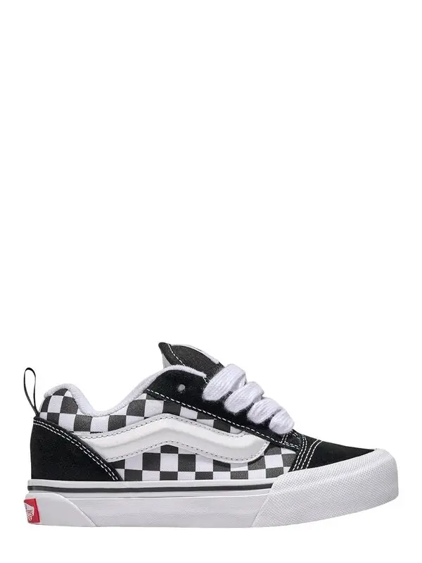 VANS Knu Skool Checkerboard Sneakers - Black/white