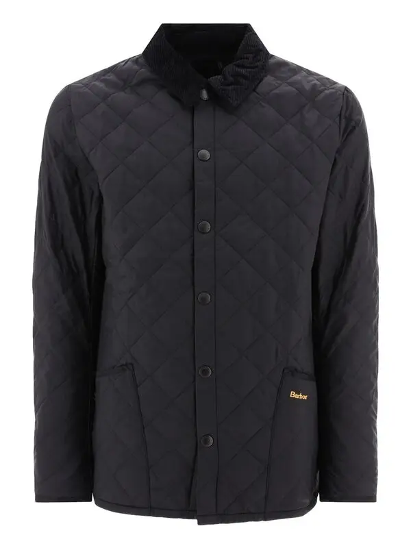 Barbour Quilted Utility Jacket - Black