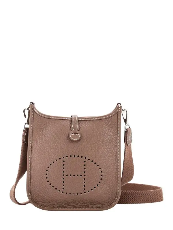 HERMES Evelyne Bag Gen Iii Clemence Tpm - Etoupe