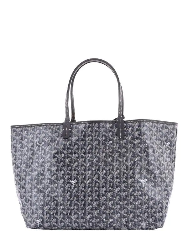 GOYARD Saint Louis Pm Tote Coated Canvas - Gray