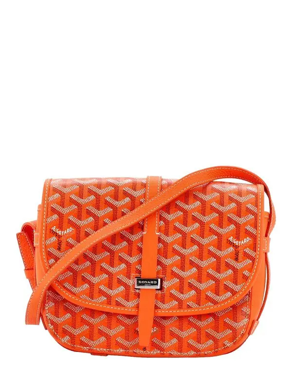 GOYARD Belvedere Ii Messenger Bag Coated Canvas Pm - Orange