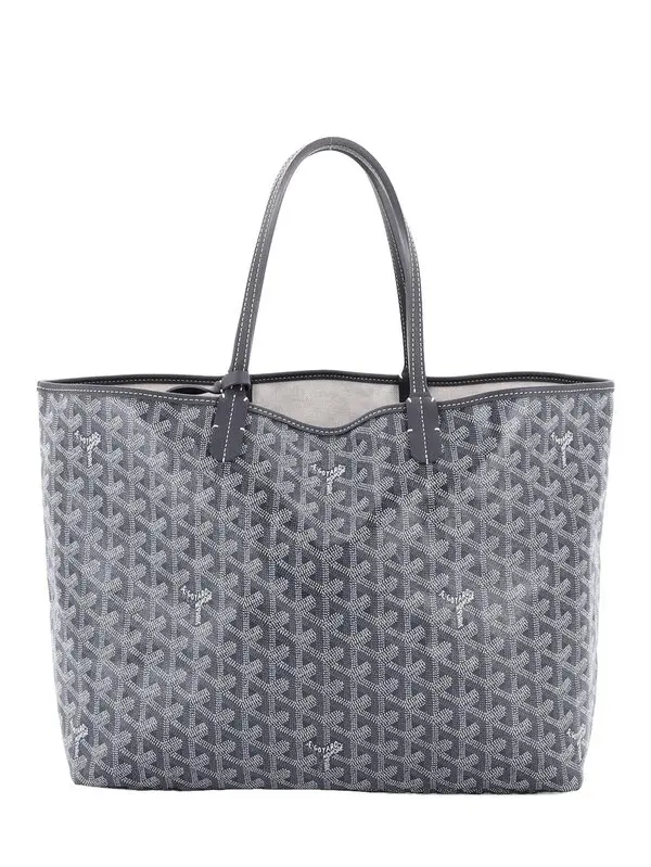 GOYARD Saint Louis Pm Tote Coated Canvas - Gray