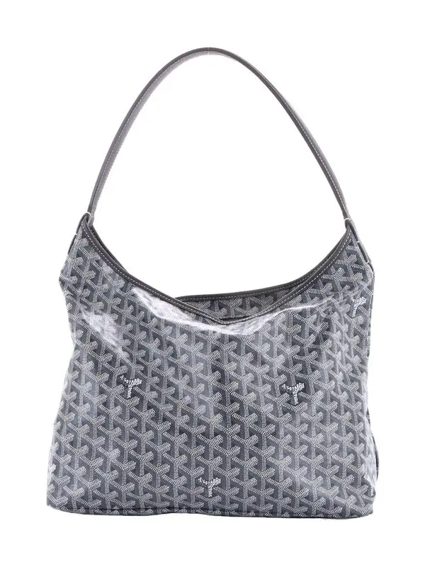 GOYARD Boheme Hobo Coated Canvas - Gray