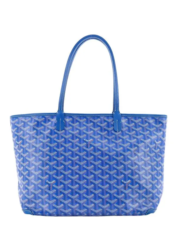 GOYARD Artois Tote Coated Canvas Pm - Blue